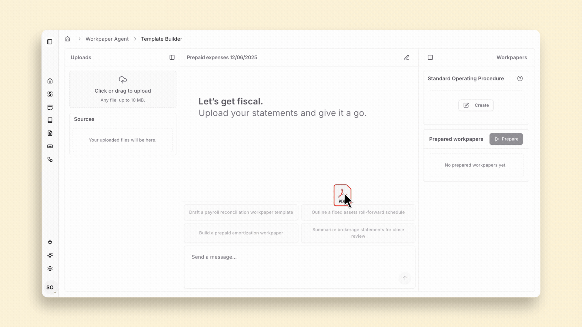Journal Entry Automation | Turn PDFs and Invoices to Excel Output
