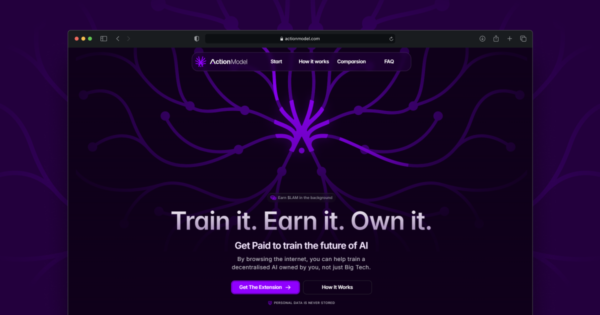Action Model - Own the Future of AI