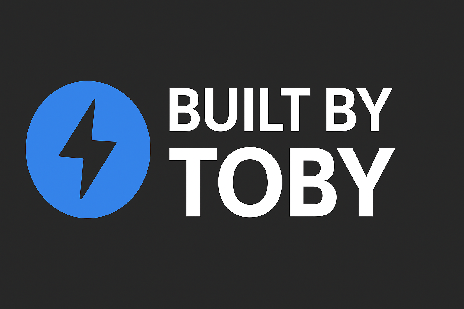 About Toby McCosker (Tobias McCosker) – Built By Toby