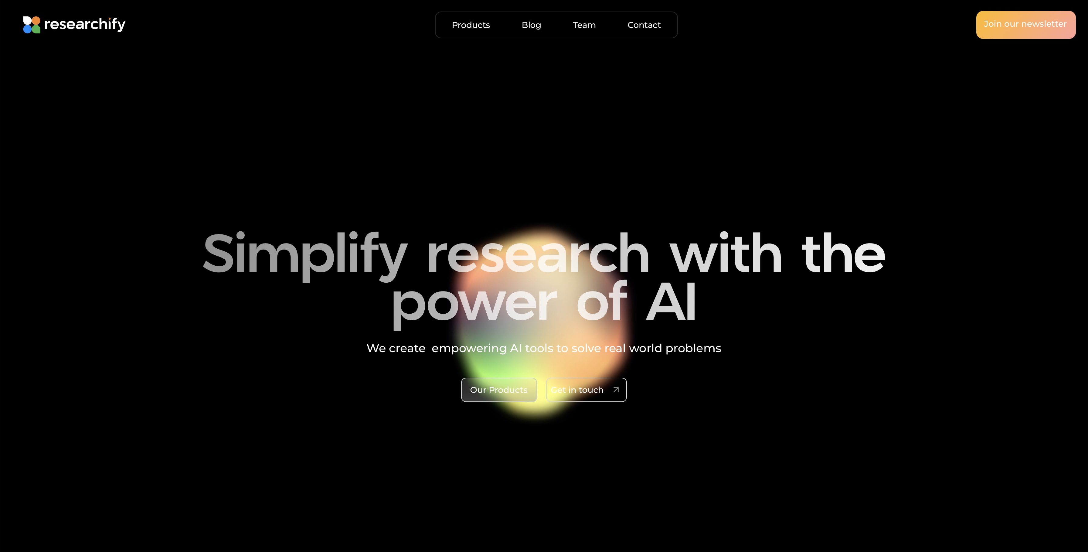 Researchify.io | Solving research problems with the power of AI