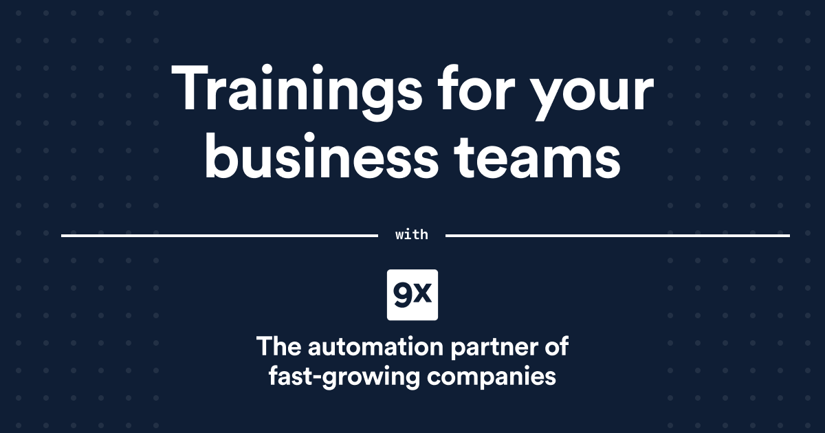 9x Learning | Team Training Packages