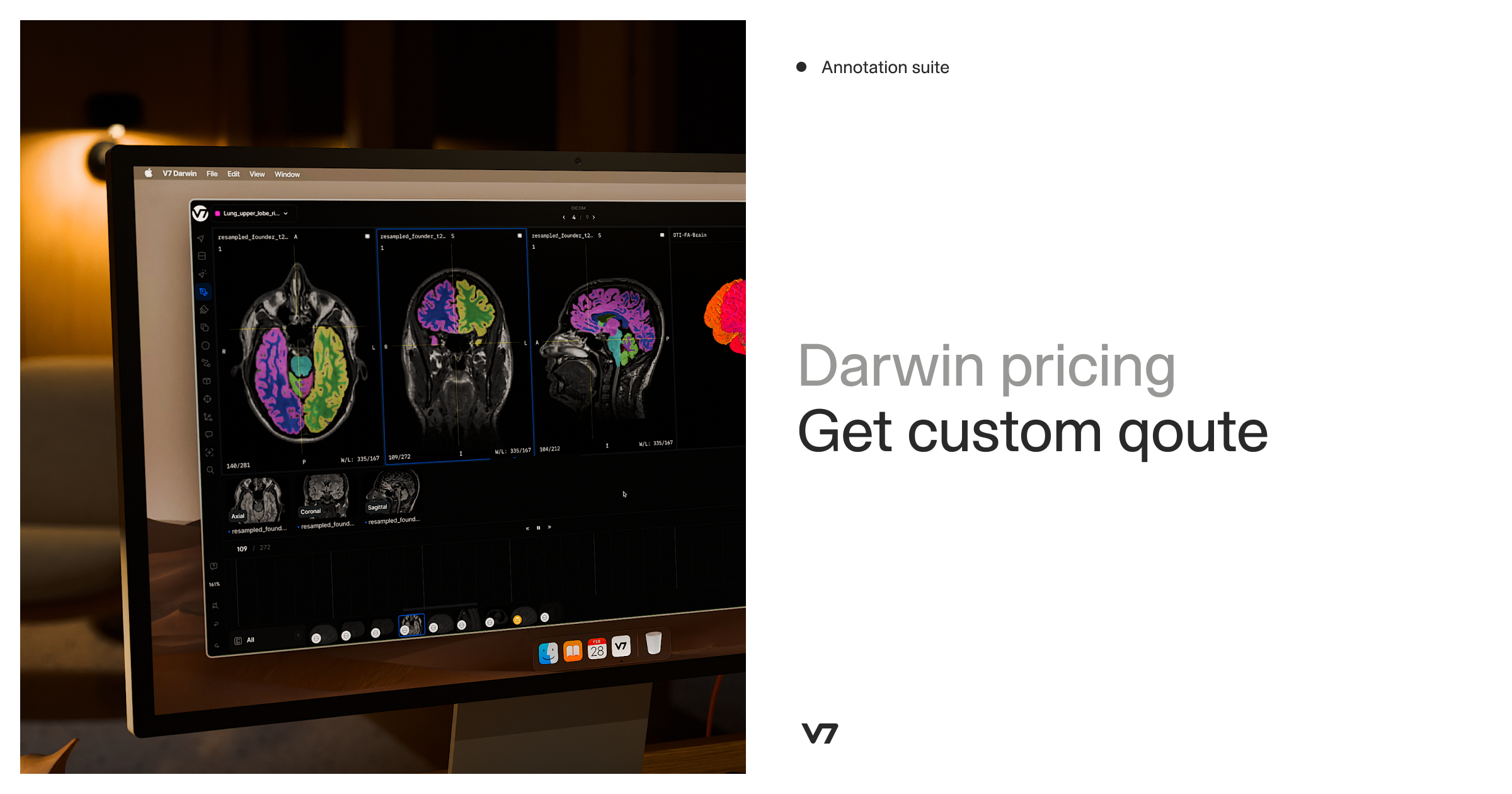 V7 Darwin Pricing | AI-Assisted Data Labeling Platform