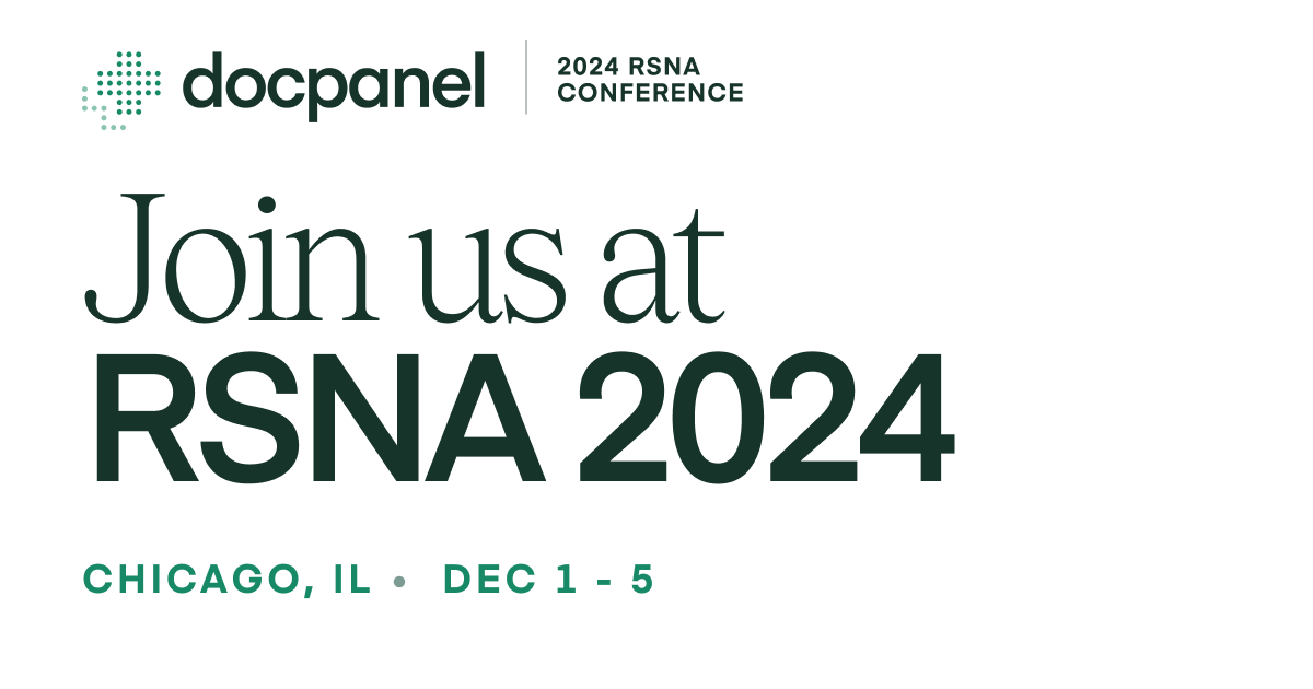 Docpanel | RSNA 2024