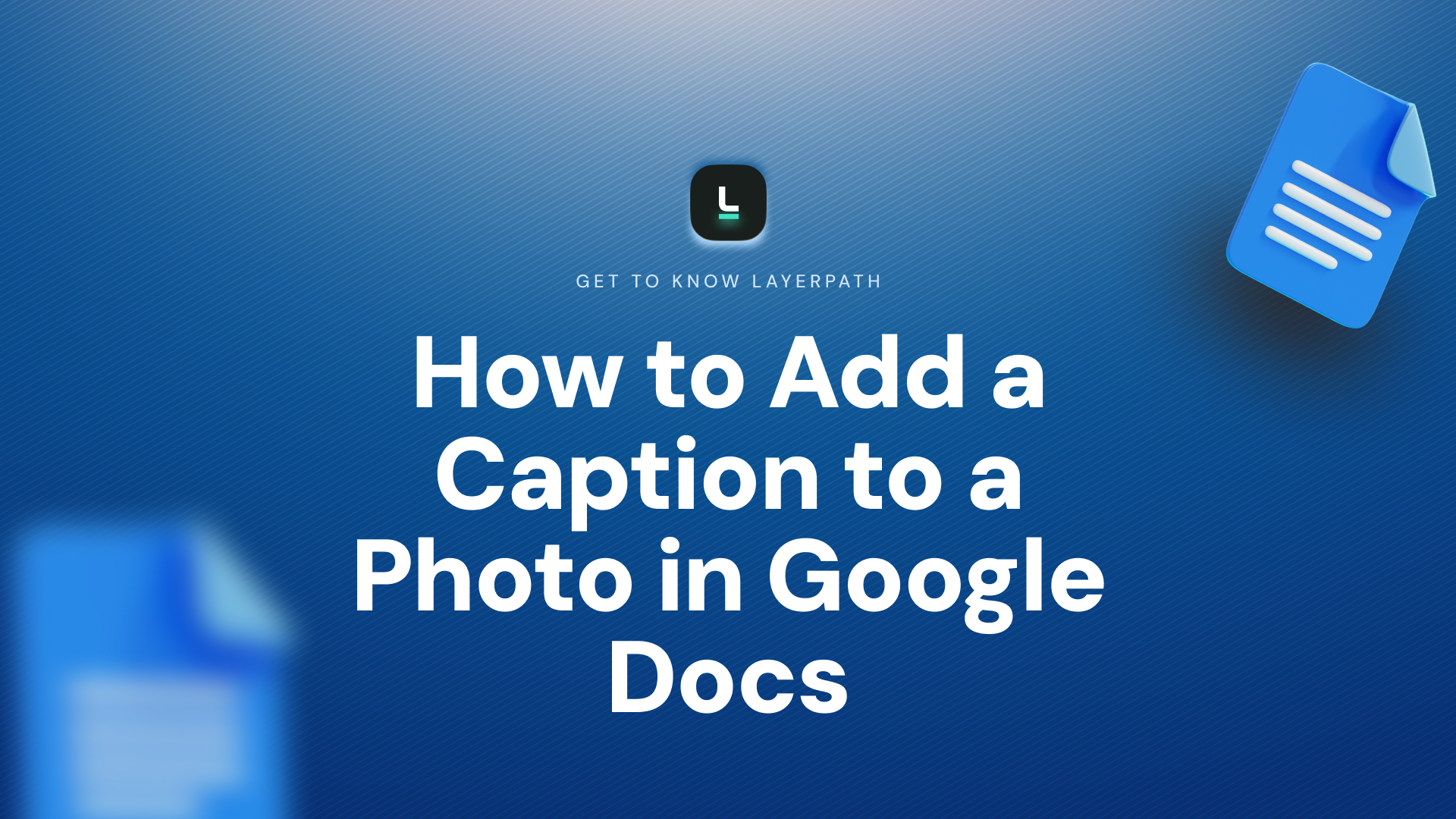 How to Add a Caption to a Photo in Google Docs