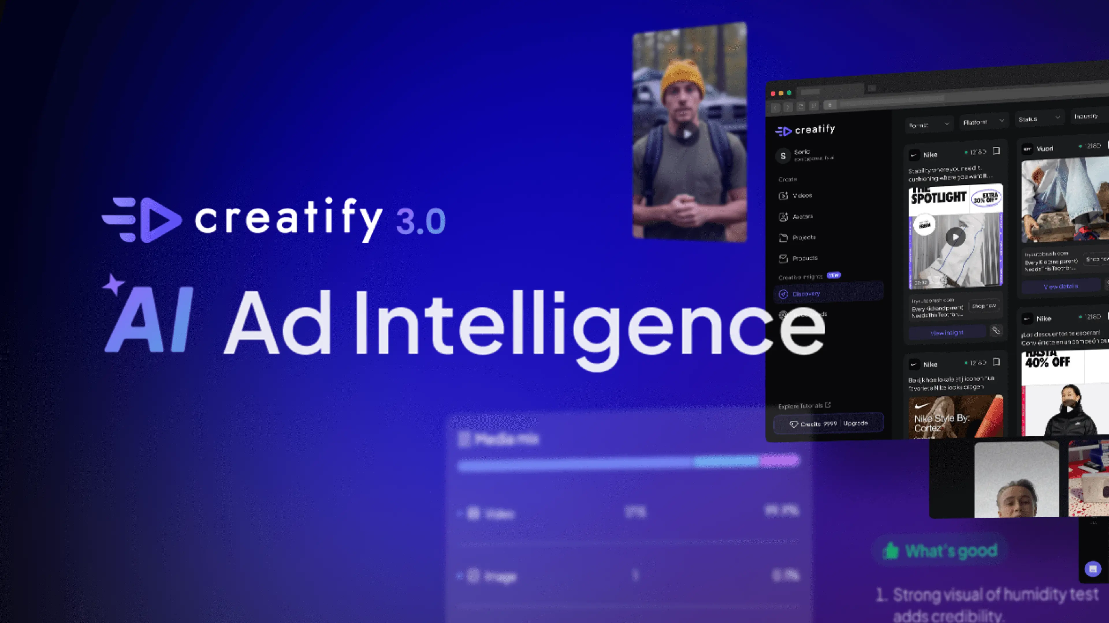 Creative Insights - Social Media AI Ad Intelligence Tool