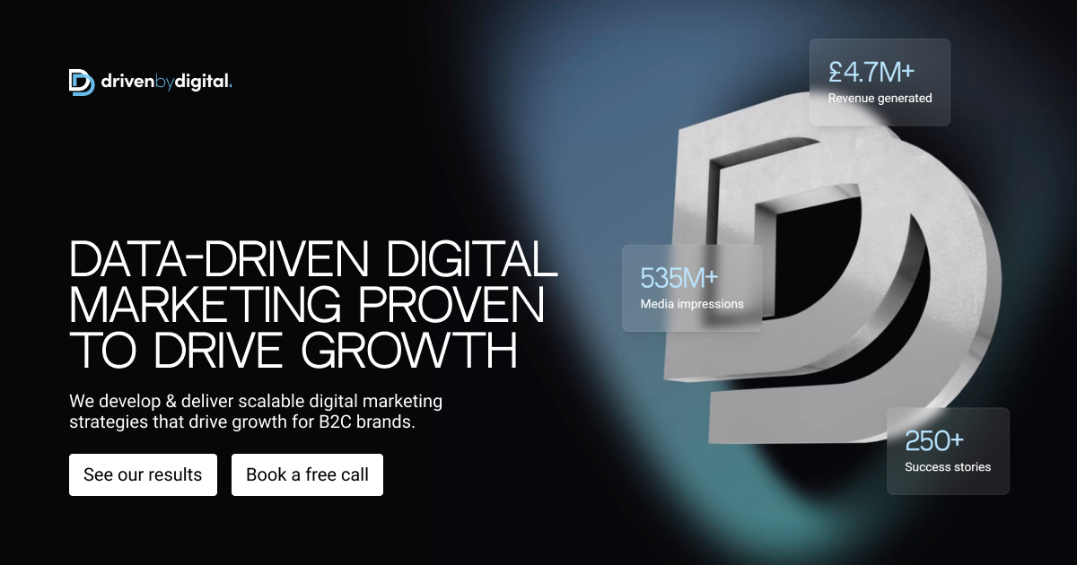 Driven by Digital | Digital Marketing Agency UK | Newcastle upon Tyne