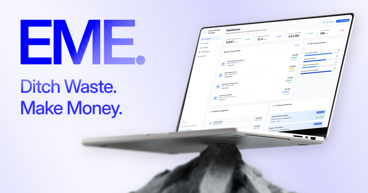 Excess Materials Exchange – Transform Waste into Revenue
