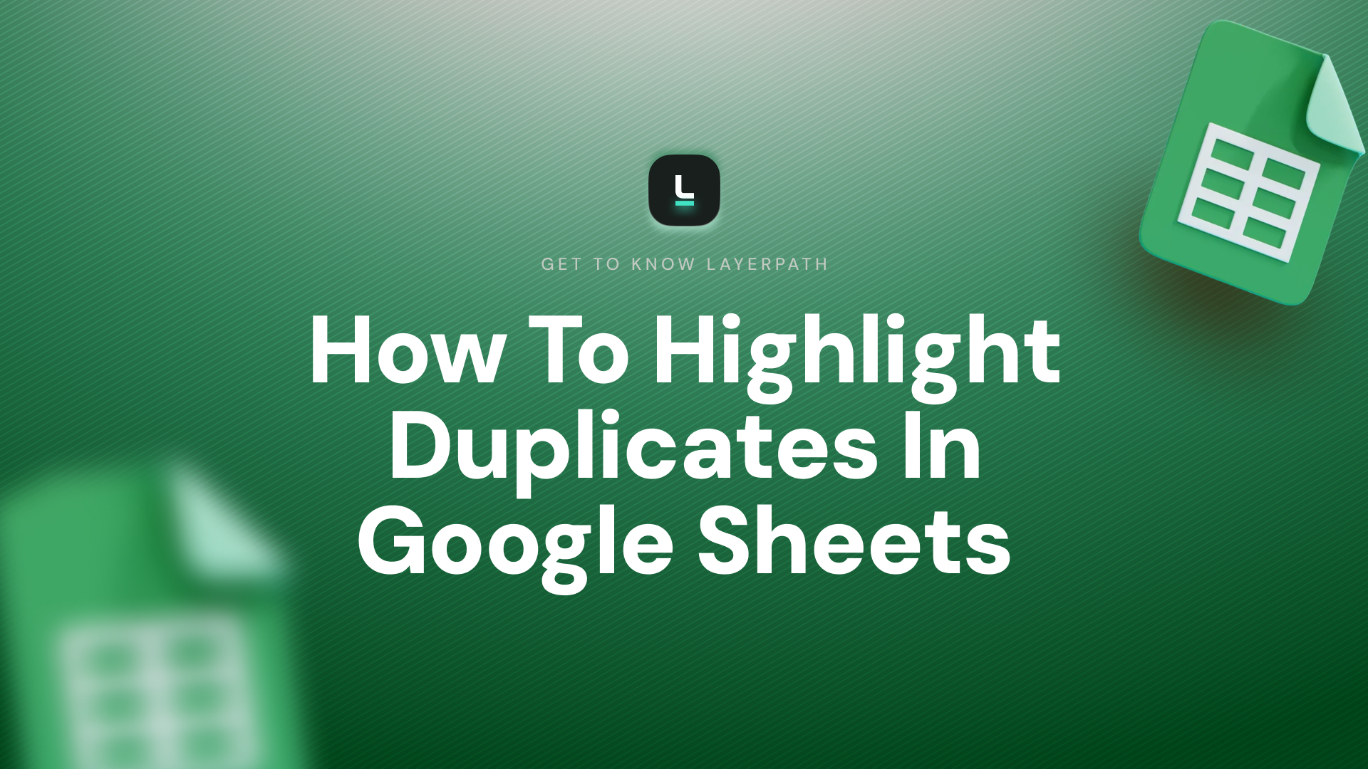 How To Highlight Duplicates In Google Sheets