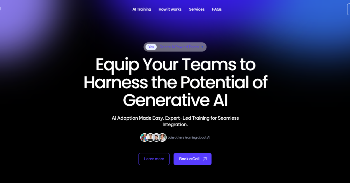 Generative AI Workshops to Upskill your Teams