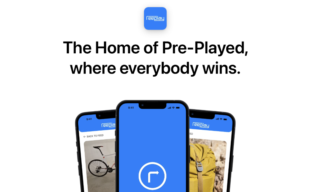 Reeplay | Pre-Played Sports Gear Marketplace