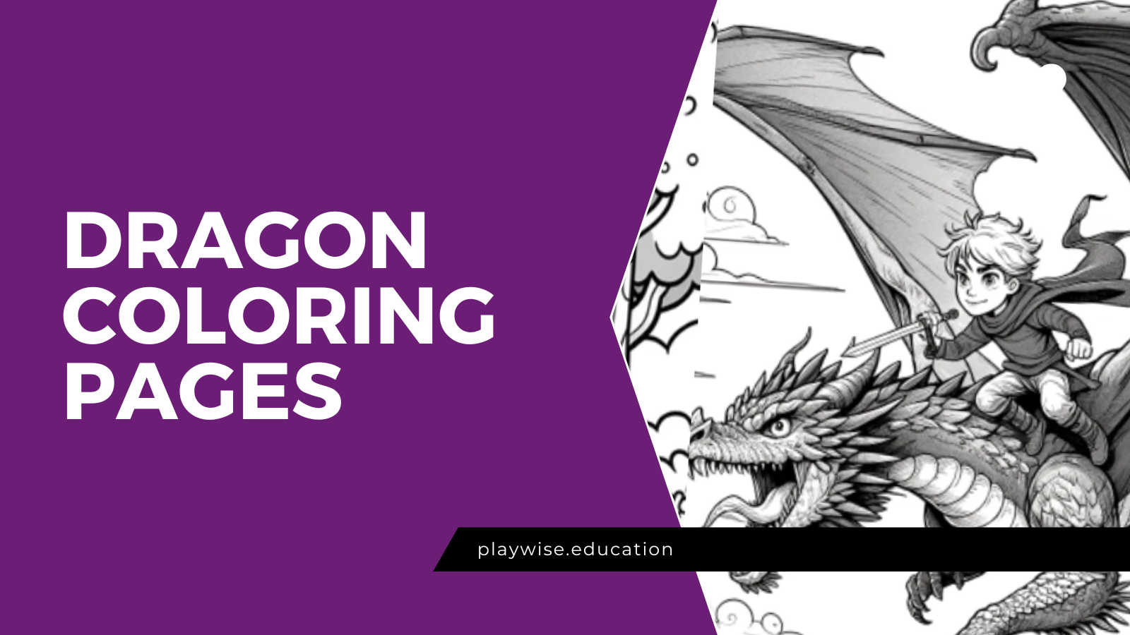 Dragon Coloring Pages with Games
