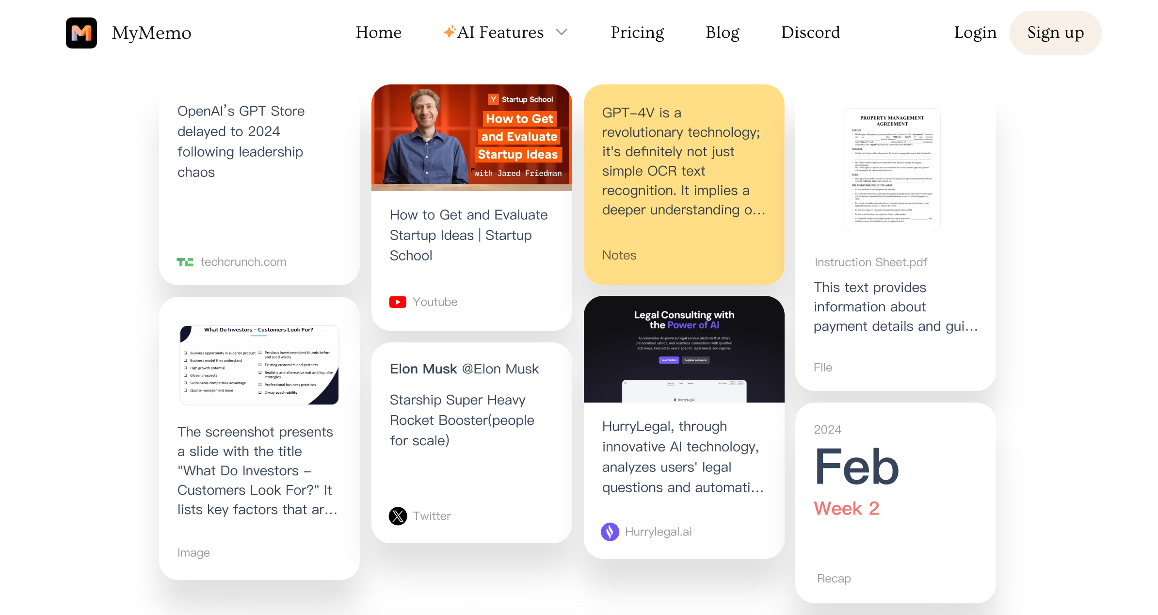 MyMemo-Empower Your Mind with AI