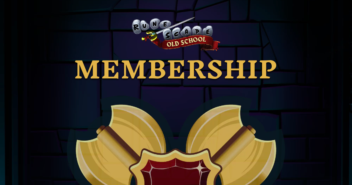 Old School Runescape - Membership Benefits