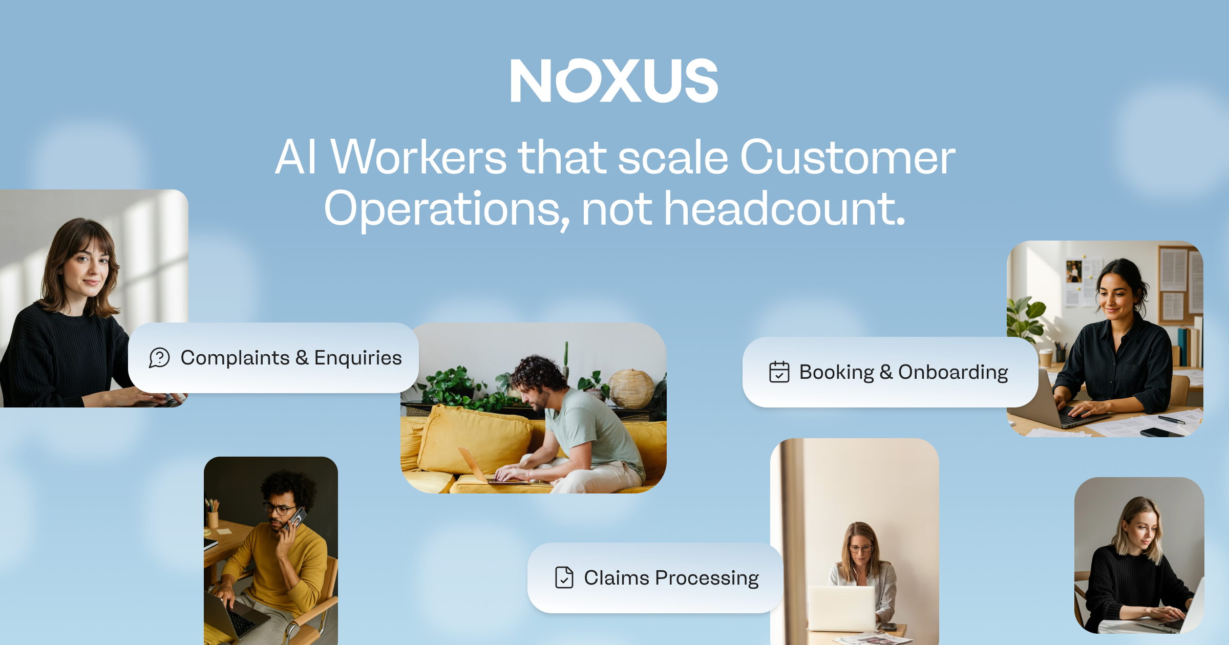 Noxus | AI Workers for Complex Customer Operations