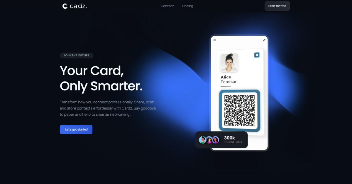 Cardz | Fastest Digital Business Cards