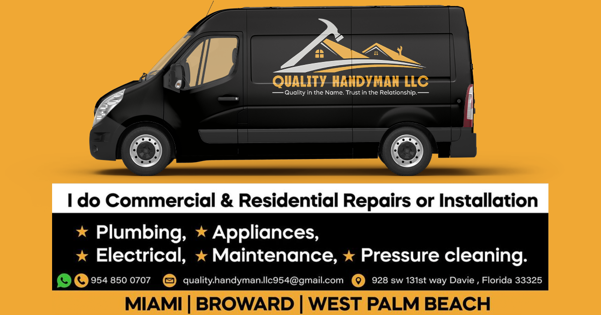 Quality Handyman | Expert Handyman Services in Plantation & Broward County