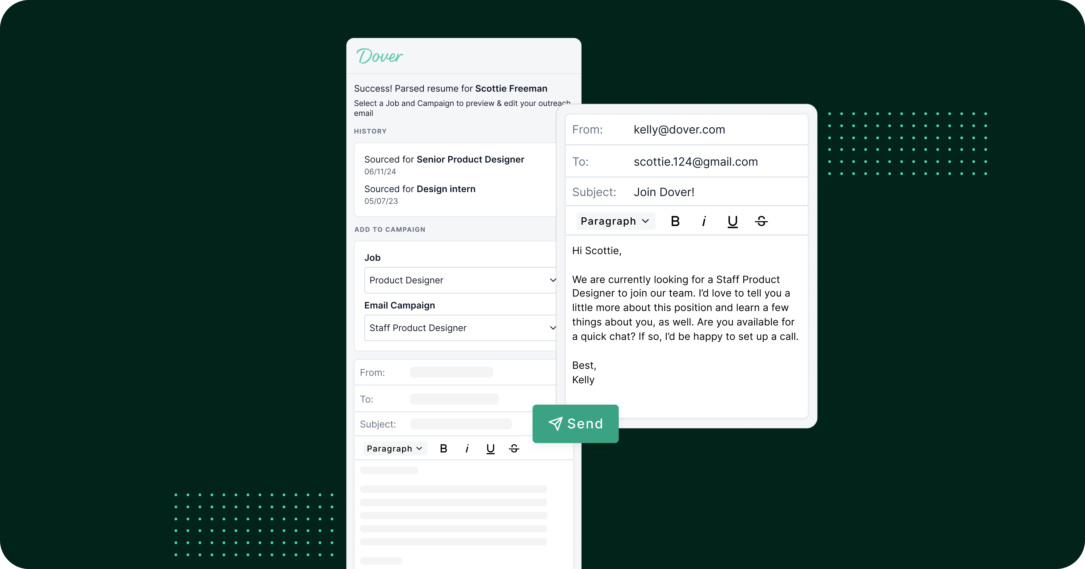 Free Startup Candidate Sourcing Tool To Hire Top Talent Fast | Dover