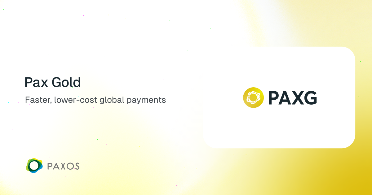 Paxos | Pax Gold (PAXG) Transparency Reports