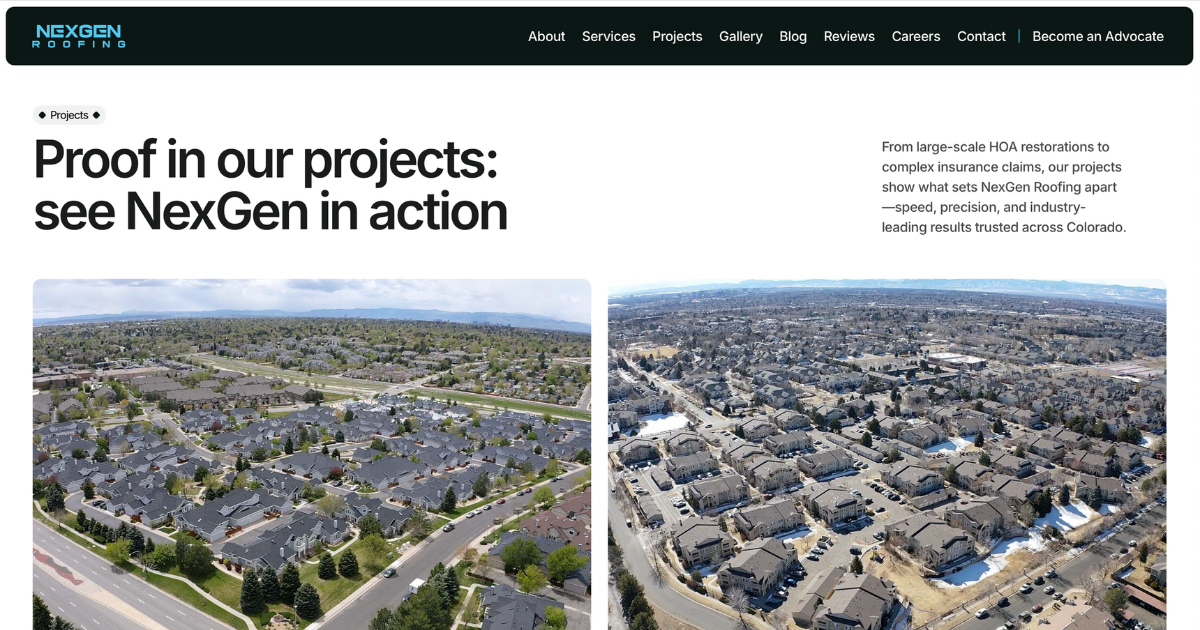 Tower Ridge II | NexGen Roofing Project Showcase