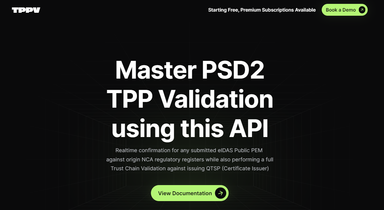 TPP Validation