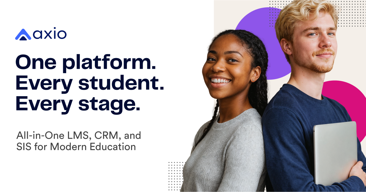 Axio: All-in-One LMS, CRM, and SIS for Modern Education