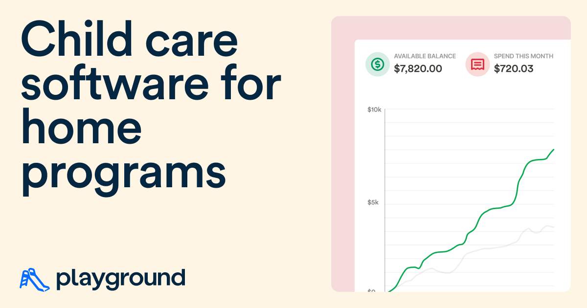 Home-Based Child Care Management Software | Playground