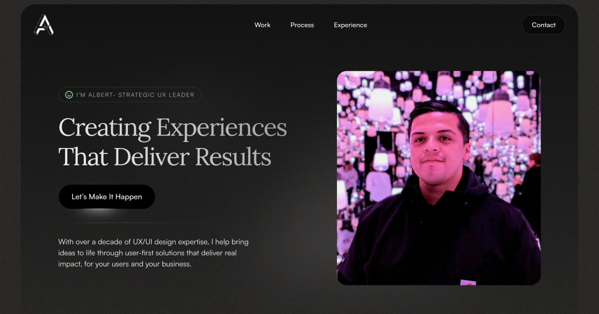 Albert Fajardo | Senior UX Designer