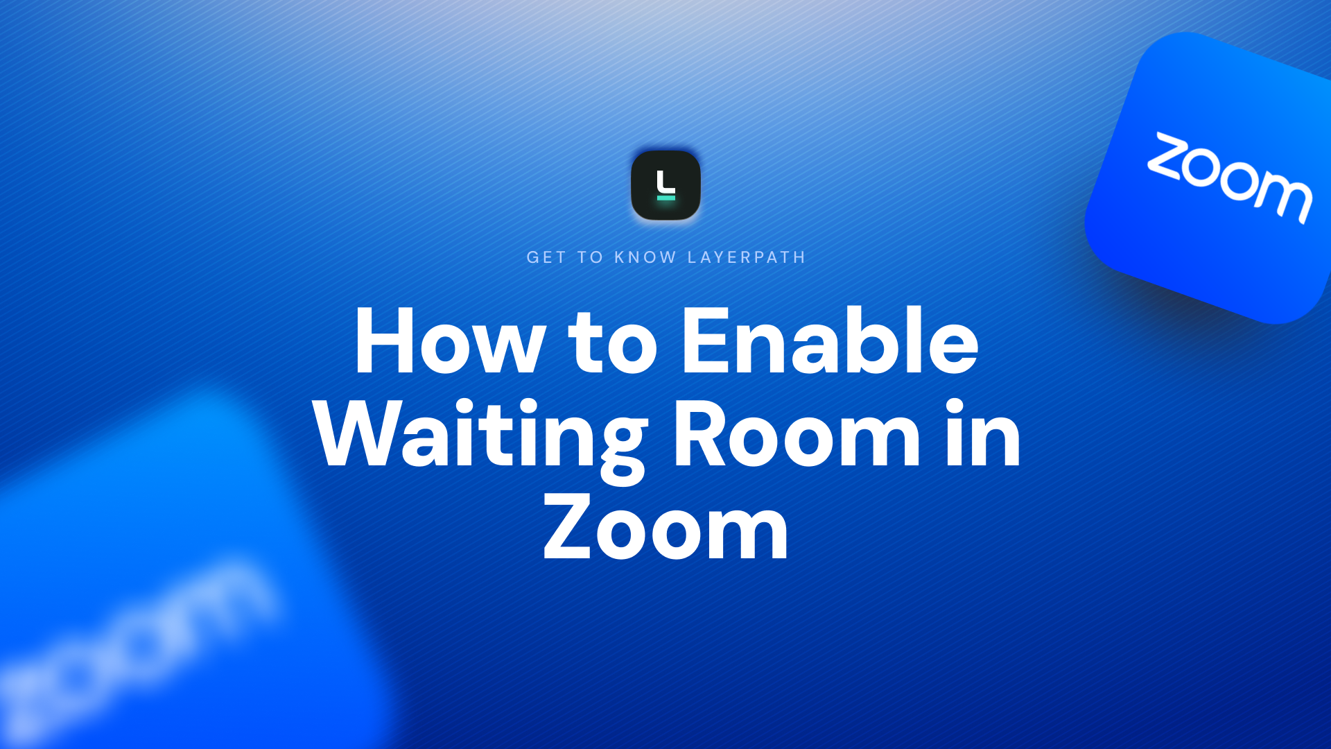 How to Enable Waiting Room in Zoom