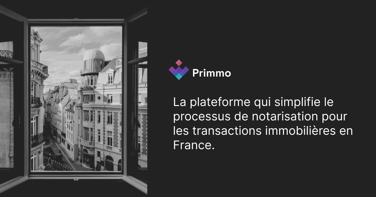 Primmo | L'assistant intelligent du notariat français.