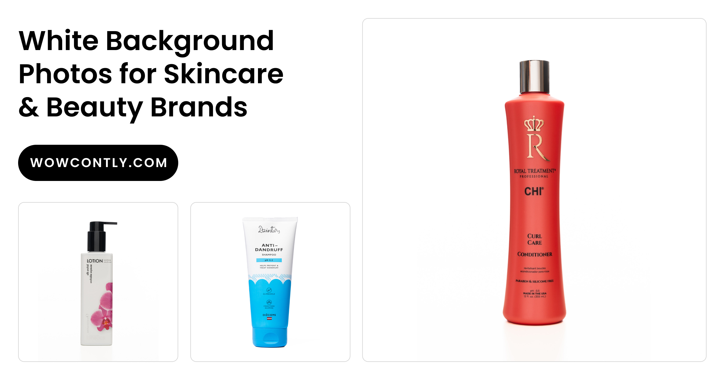 White Background Photography for Skincare & Beauty Brands