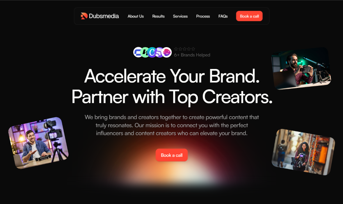 Dubs Media Agency - Get Top Creators to Promote Your Product
