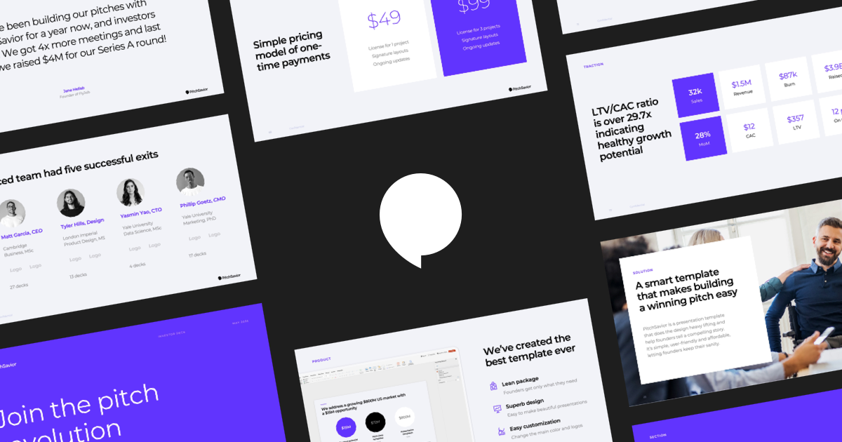 PitchSavior | A pitch template that doesn't suck
