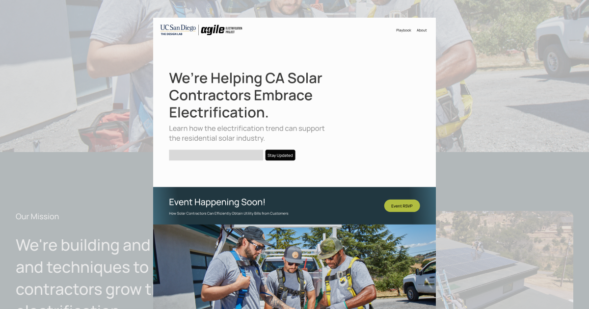 Agile Electrification