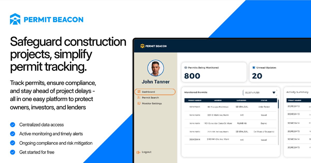Permit Beacon: Permit Tracking Software for Construction Projects