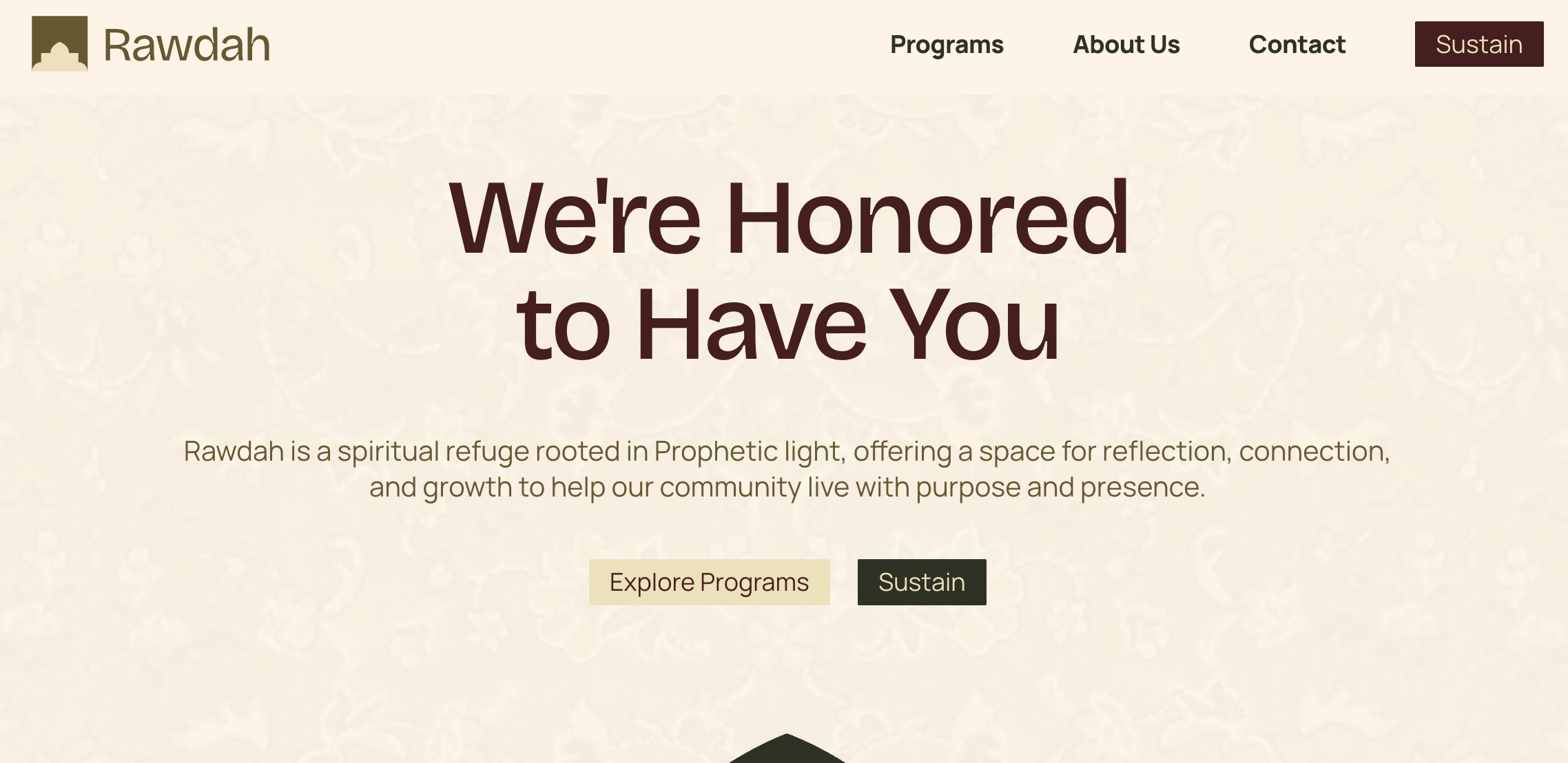 Rawdah — We're Honored to Have You