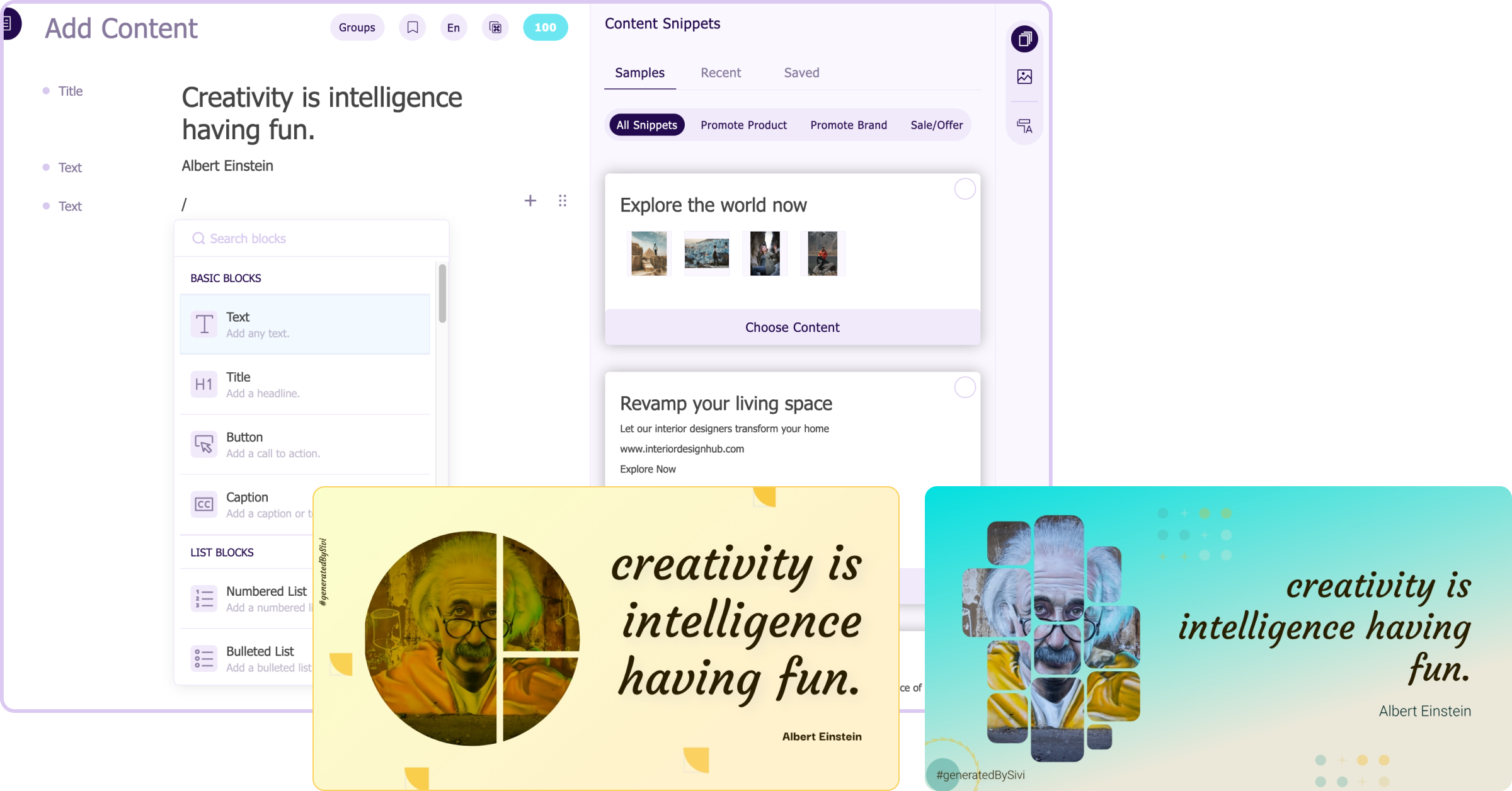 Sivi AI: Content Engineering
