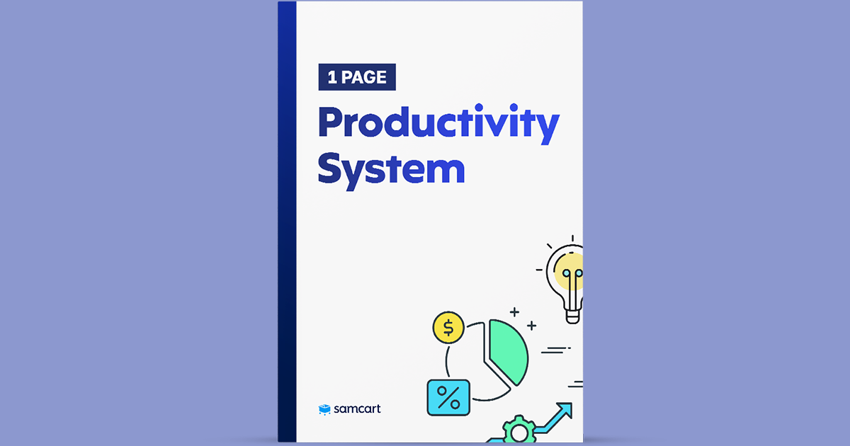 The 1-Page Productivity System