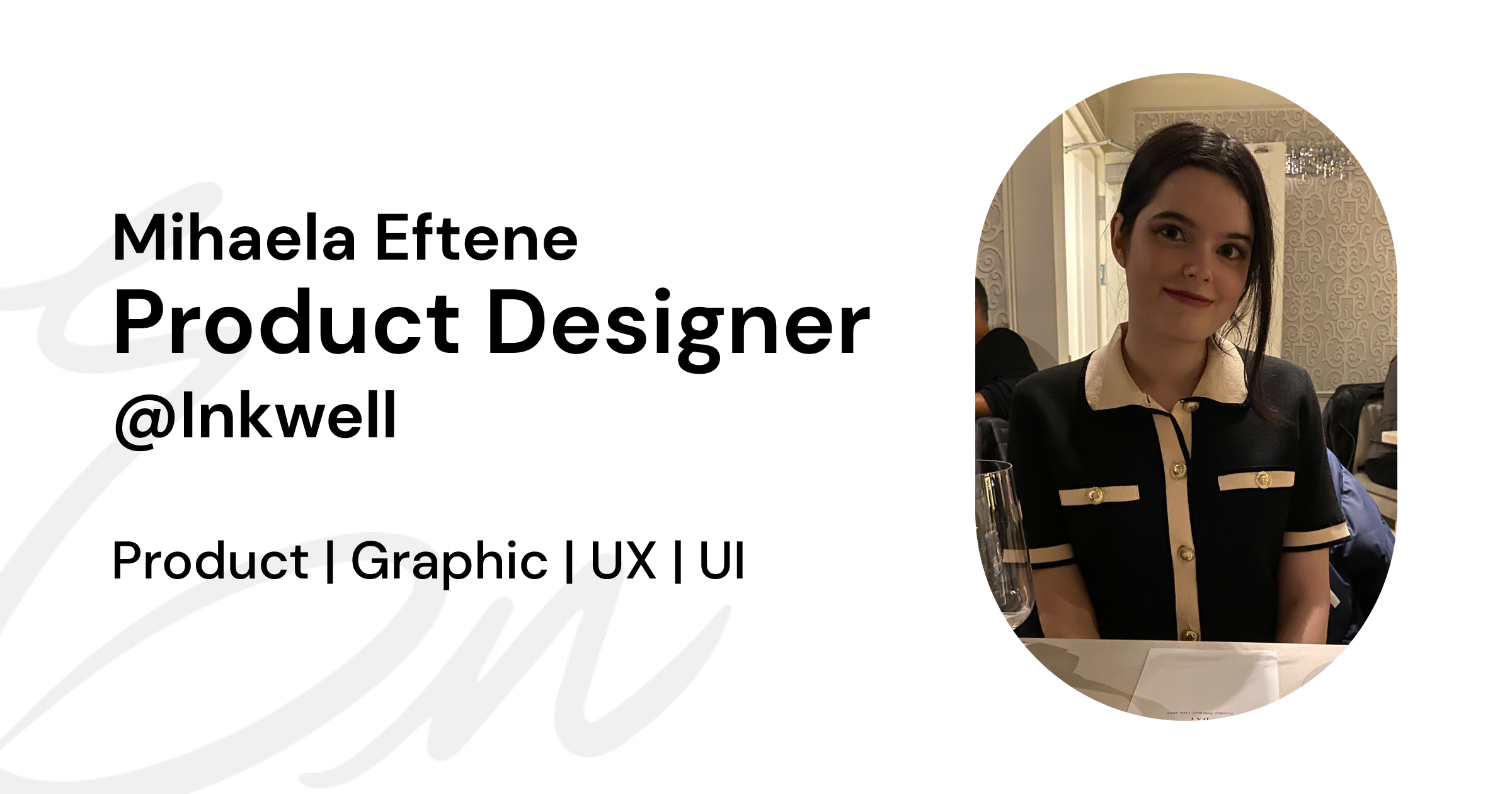 Mihaela Eftene | Product Design Portfolio