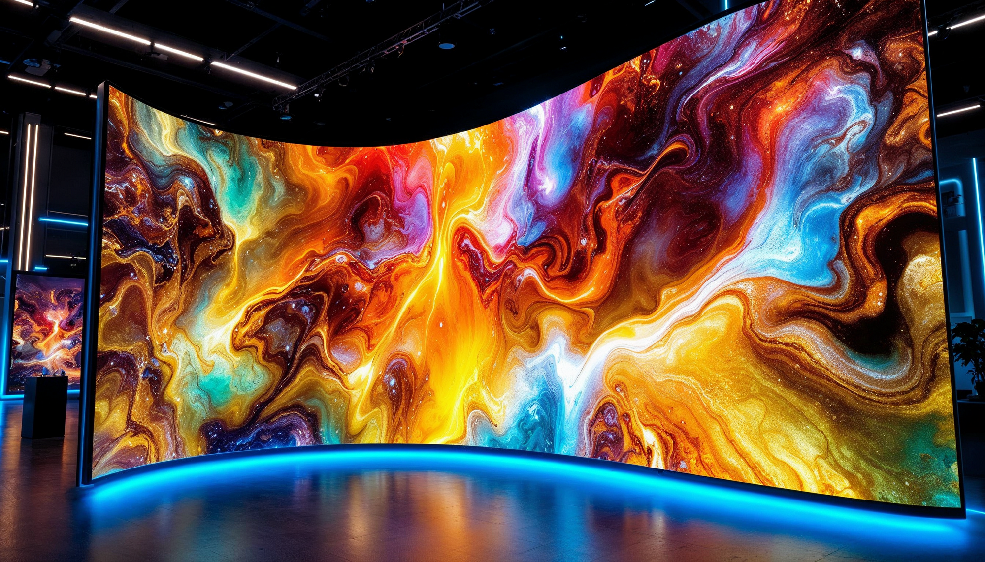 Professional LED flexible screens break traditional boundaries | Highly ...