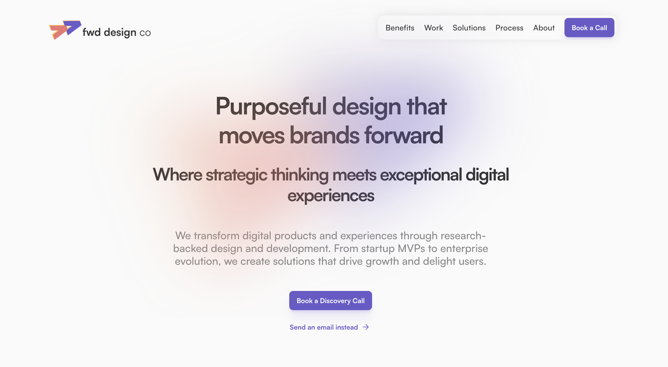 fwd design co | strategic product design partner for startups and creatives