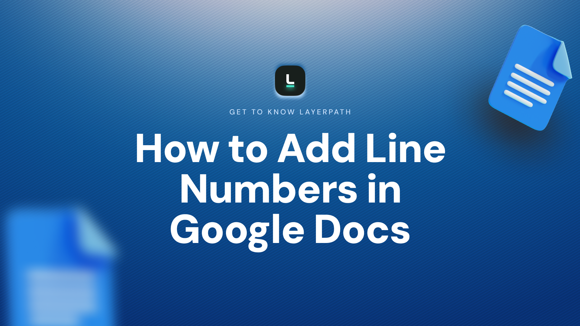 How to Add Line Numbers in Google Docs