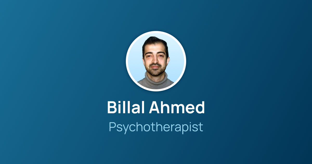 Mercury Therapy | Billal Ahmed, Psychotherapist