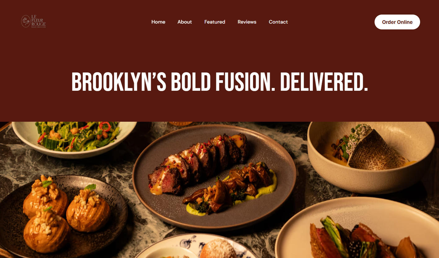 Le Fleur Rouge – Your Brooklyn Fusion Destination