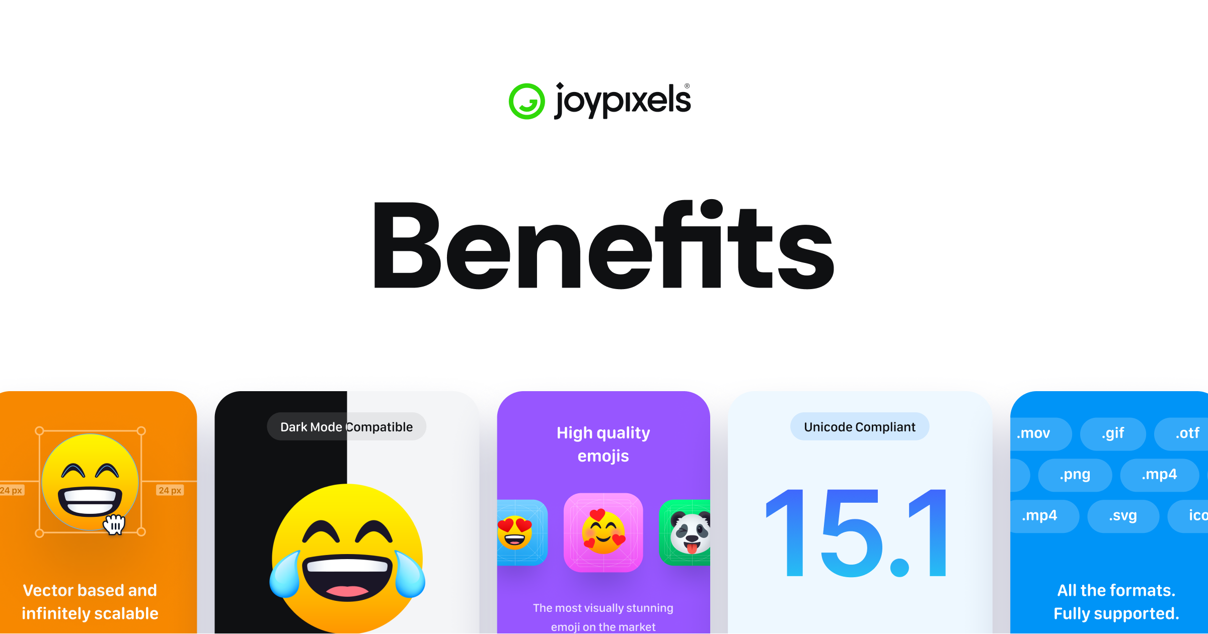 JoyPixels | Features & Benefits