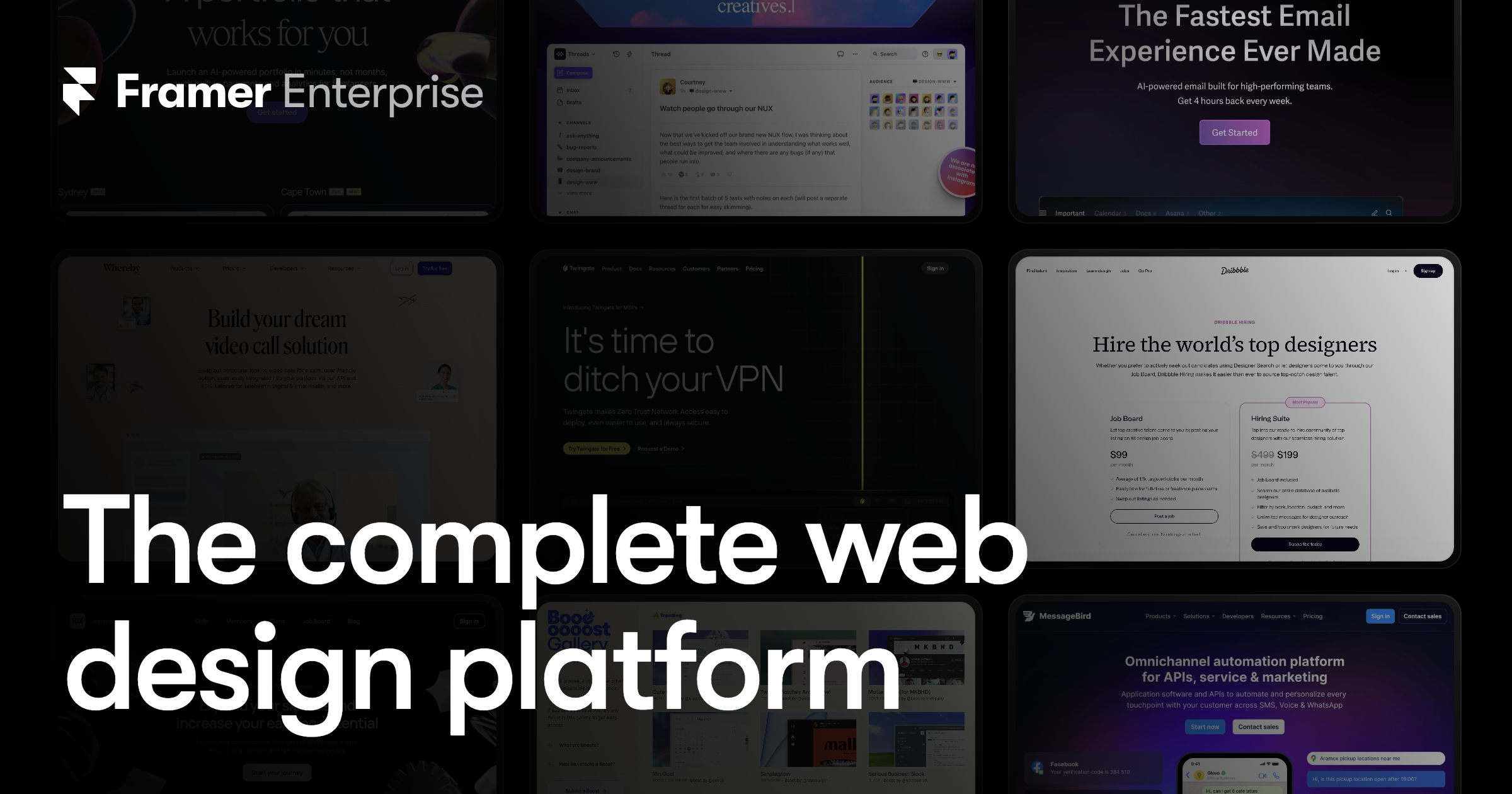 Framer for Enterprise