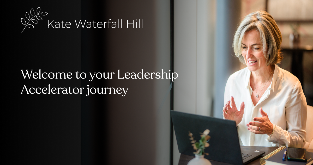 Leadership Coaching | Kate Waterfall Hill