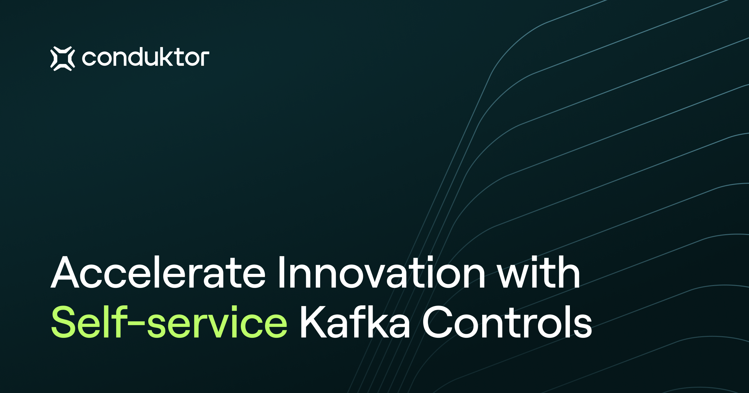 Accelerate time-to-Market with self-service Kafka
