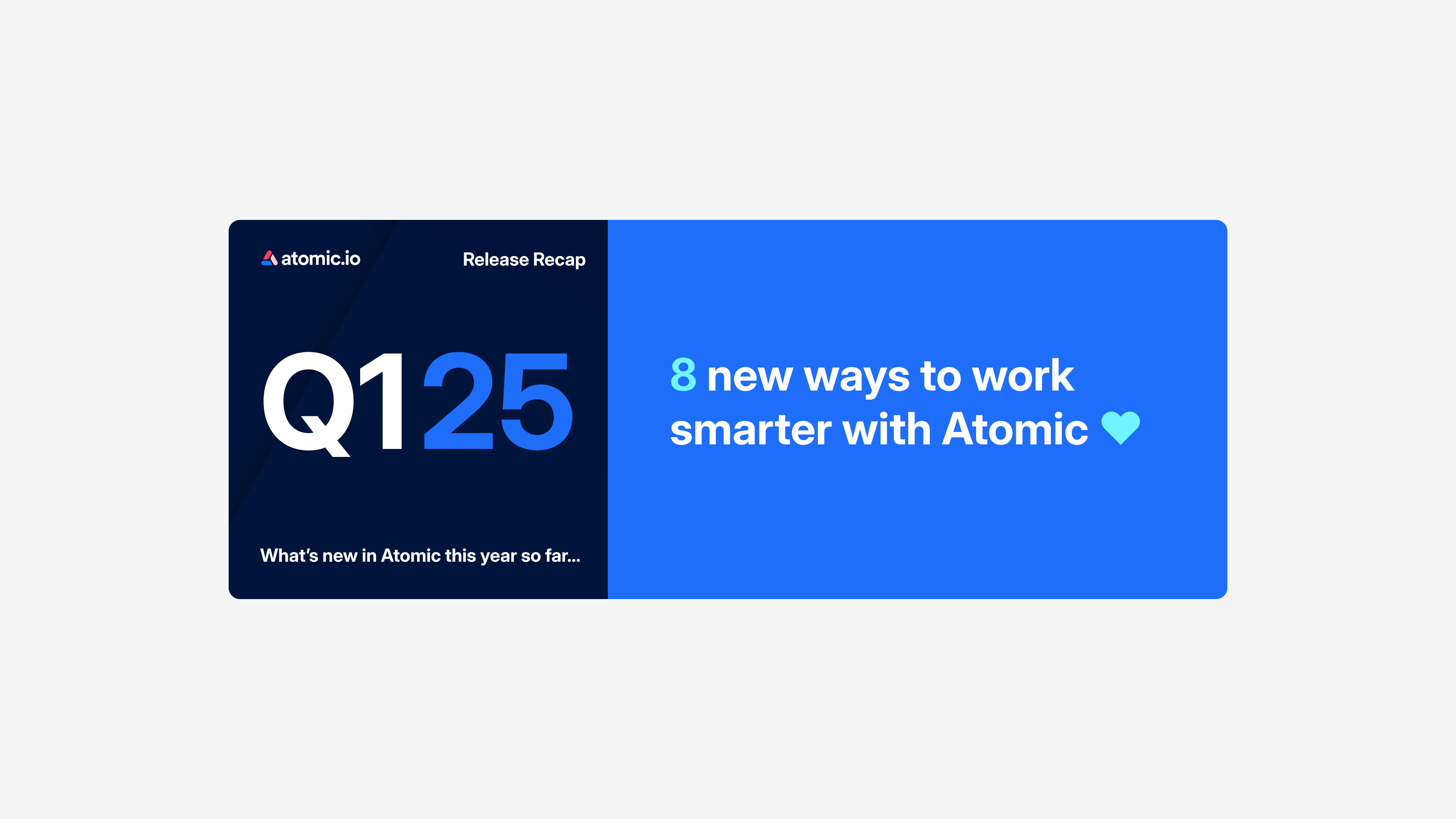 2025 Q1 Release Recap — Atomic.io In-App Messaging Platform