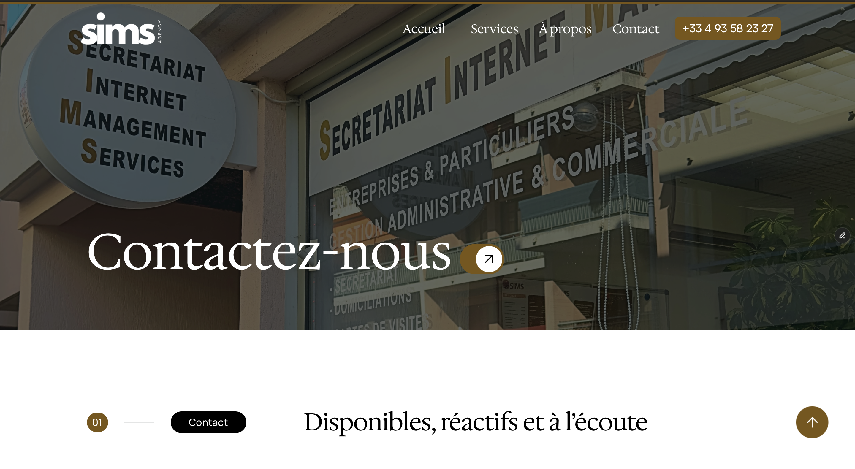 Contact – SIMS AGENCY Vence | Devis & Informations