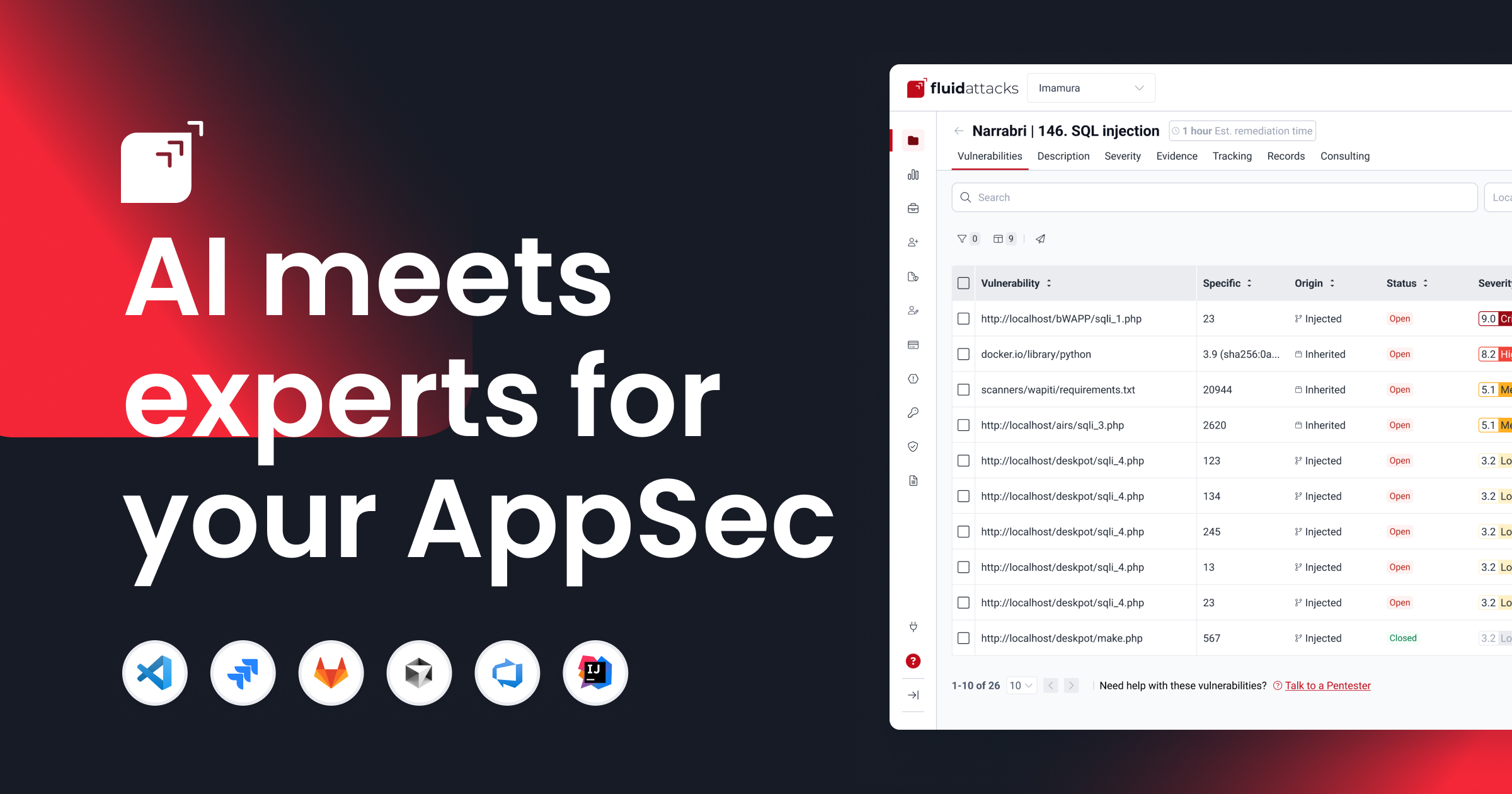 AI and experts for AppSec | Fluid Attacks